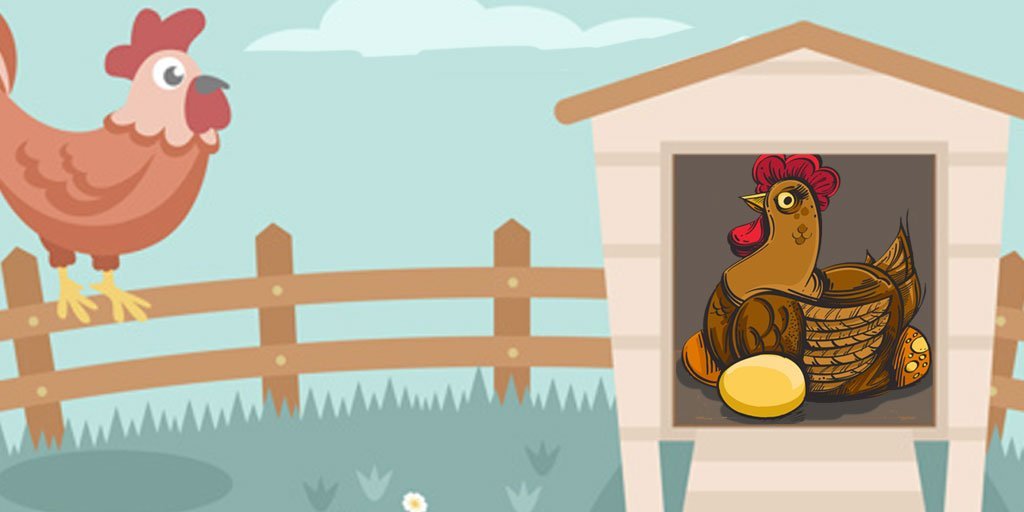 La gallina de los huevos de oro — Anónimo